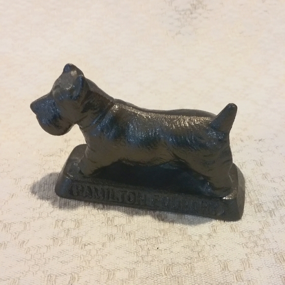 Hamilton Foundry | Accents | Vintage Hamilton Foundry Cast Iron Scotty ...